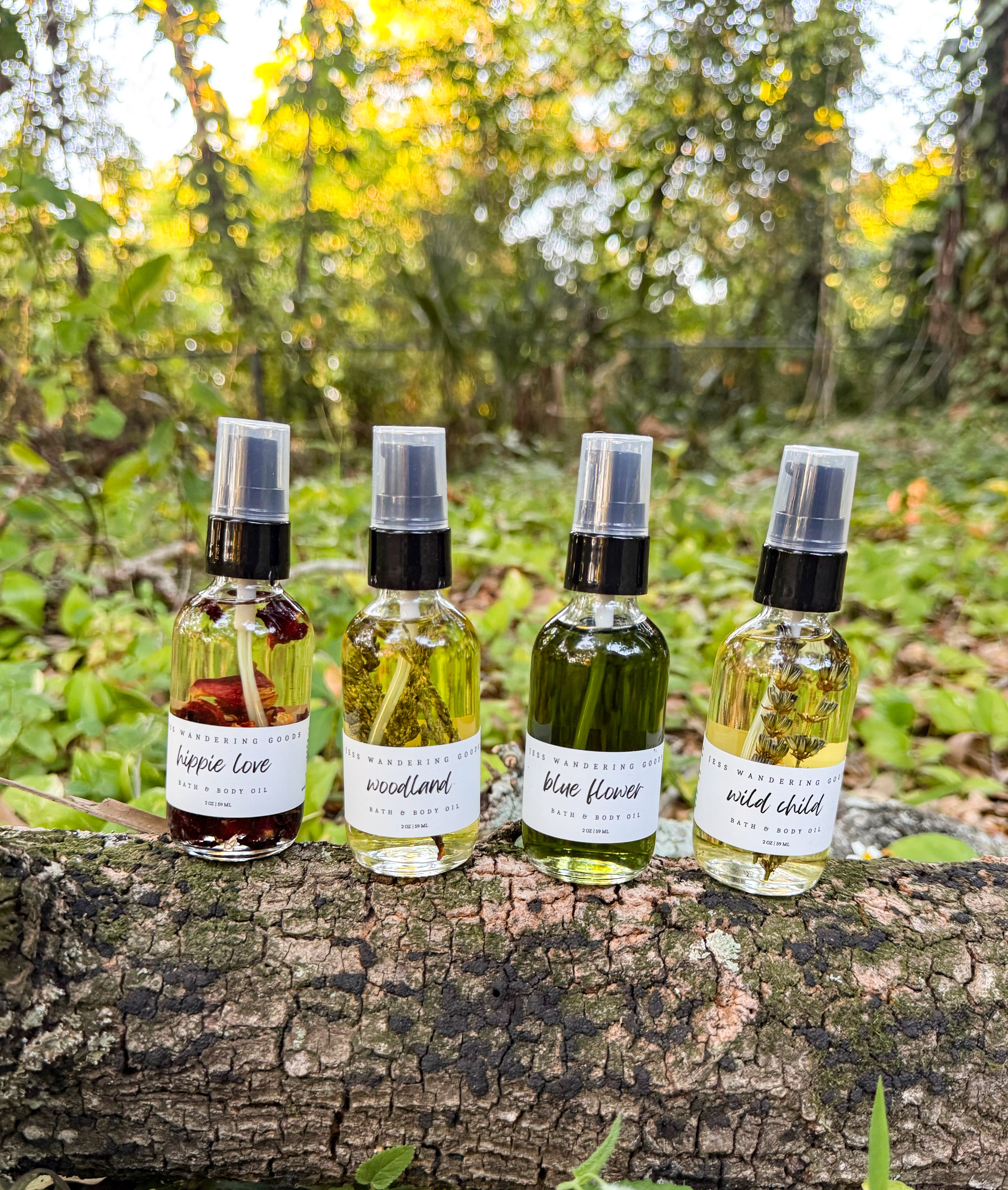 Bath & Body Oil Wandering Bundle – JESS WANDERING GOODS