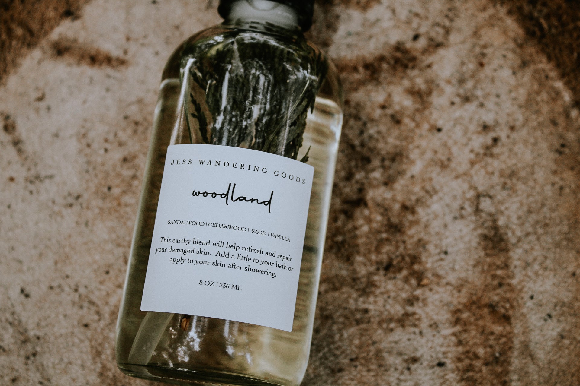 Woodland Bath & Body Oil – JESS WANDERING GOODS